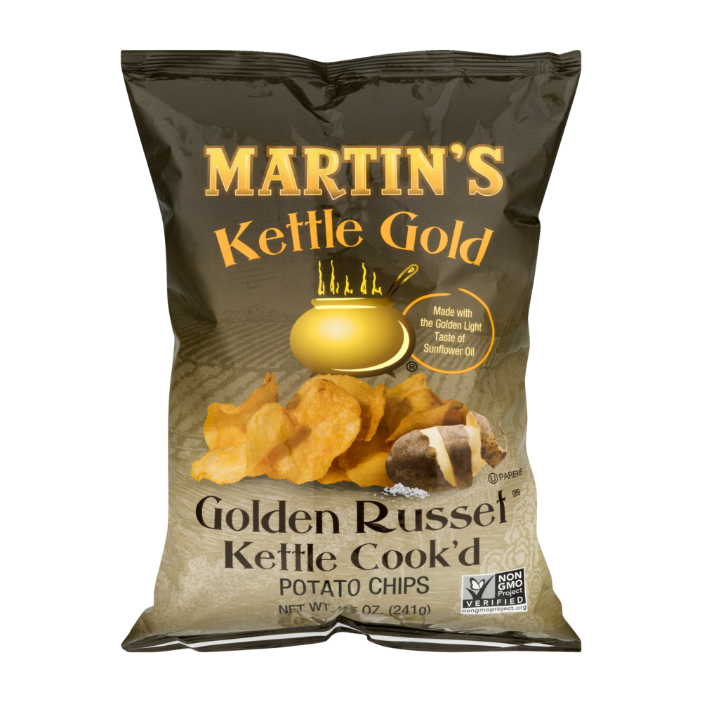 Martin's Golden Russet Kettle Gold Chips 8.5 oz | Shipt