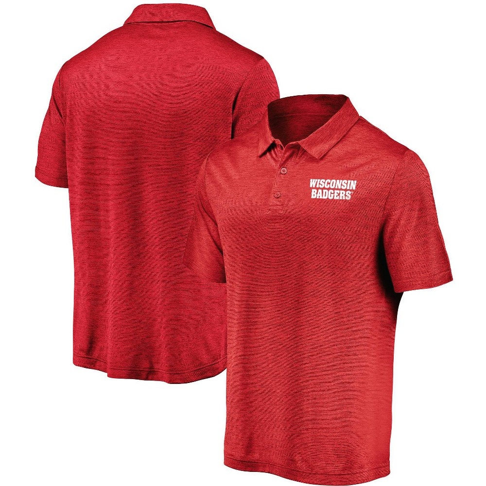 NCAA Wisconsin Badgers Men's Polo Shirt - XL 1 ct | Shipt