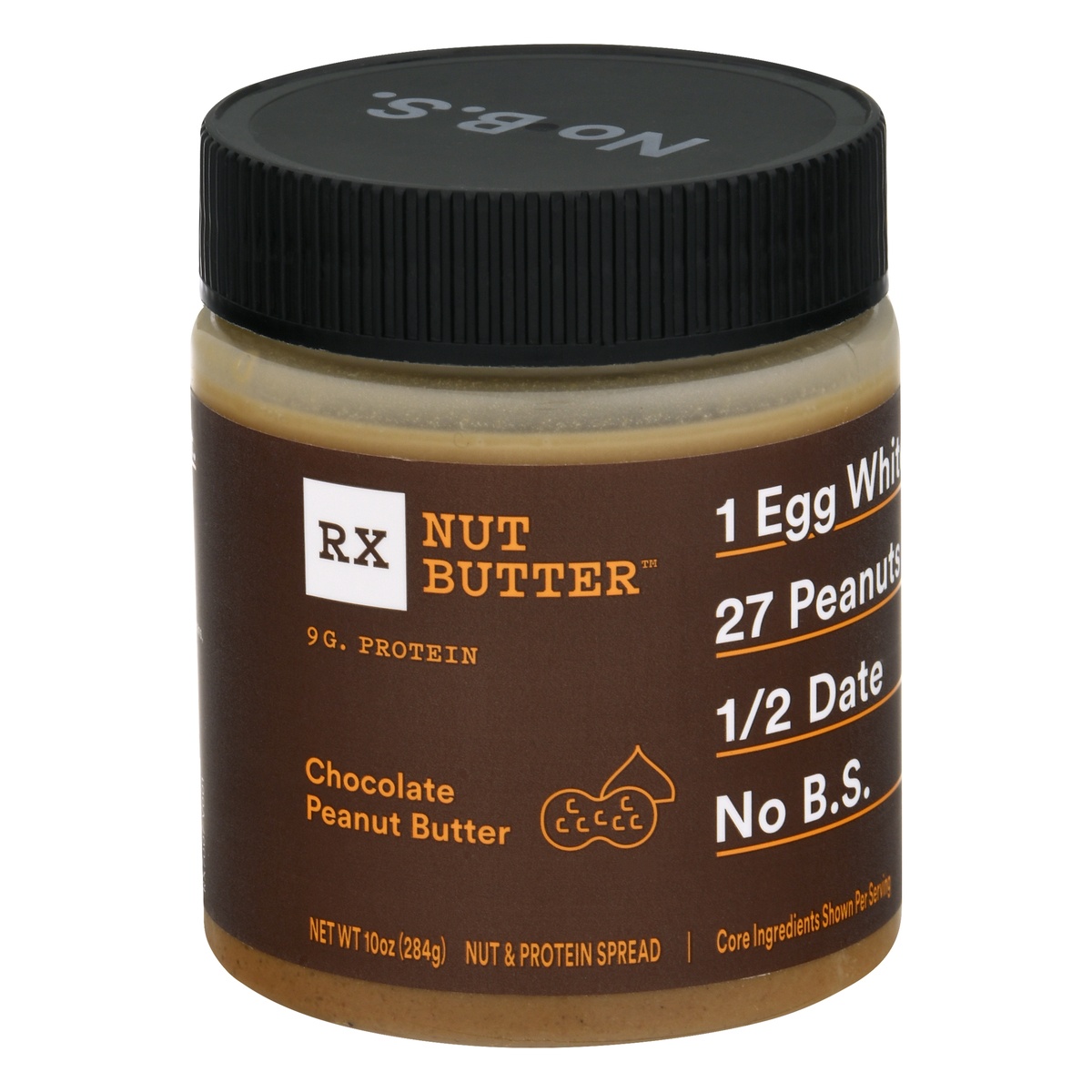 RXBAR RX Nut Butter Peanut Butter, Delicious Flavor, Chocolate 10 oz ...