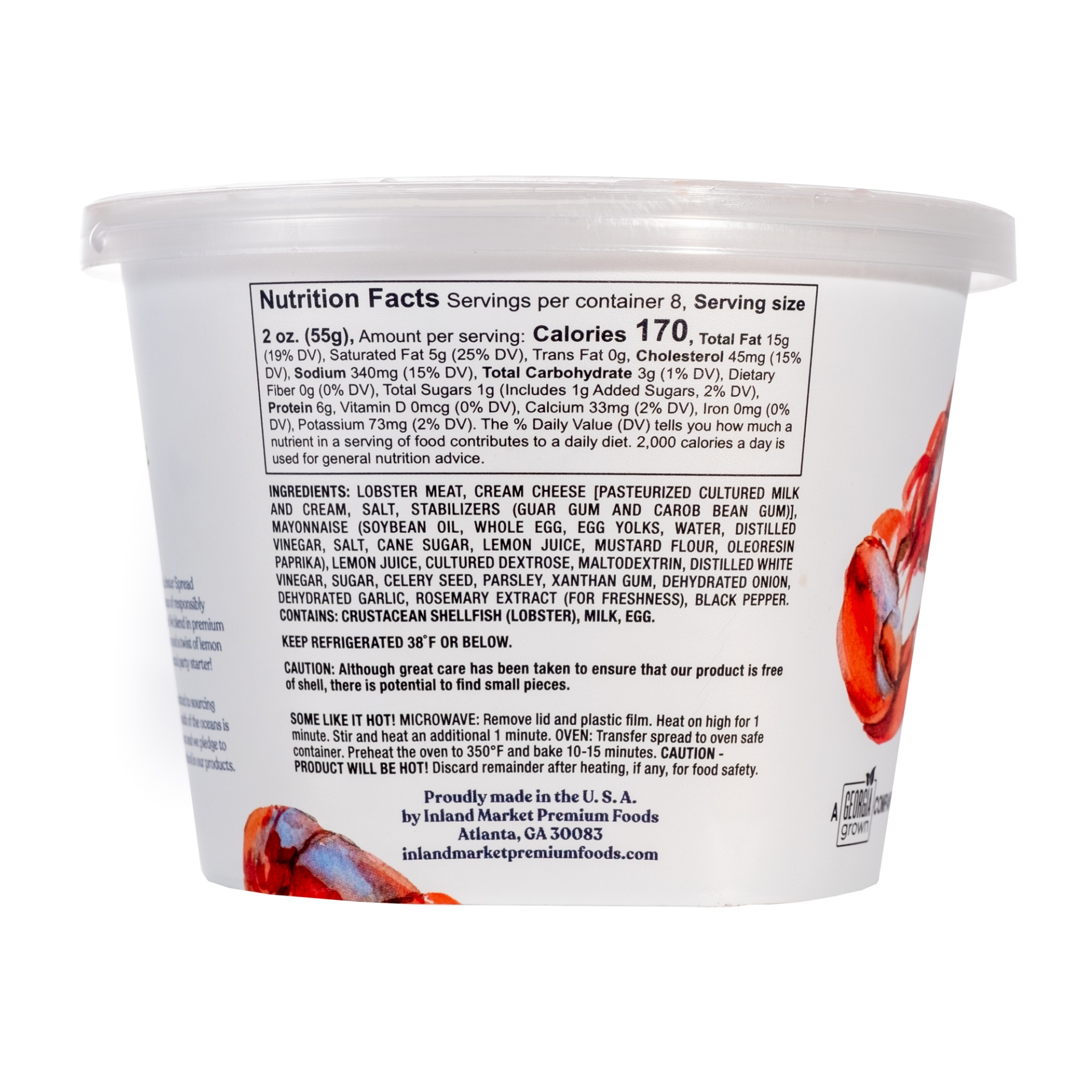 Inland Seafood Maine Lobster Spread 1 Lb Shipt inland-seafood-maine-lobster-spread-1-lb-shipt