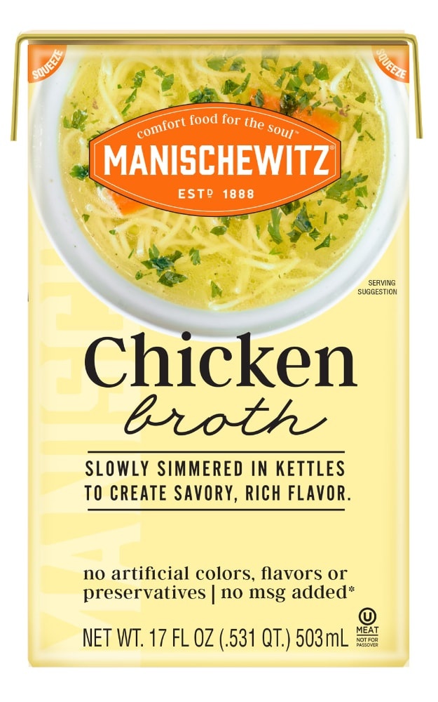 Manischewitz Broth Chicken Aseptic 17 fl oz | Shipt