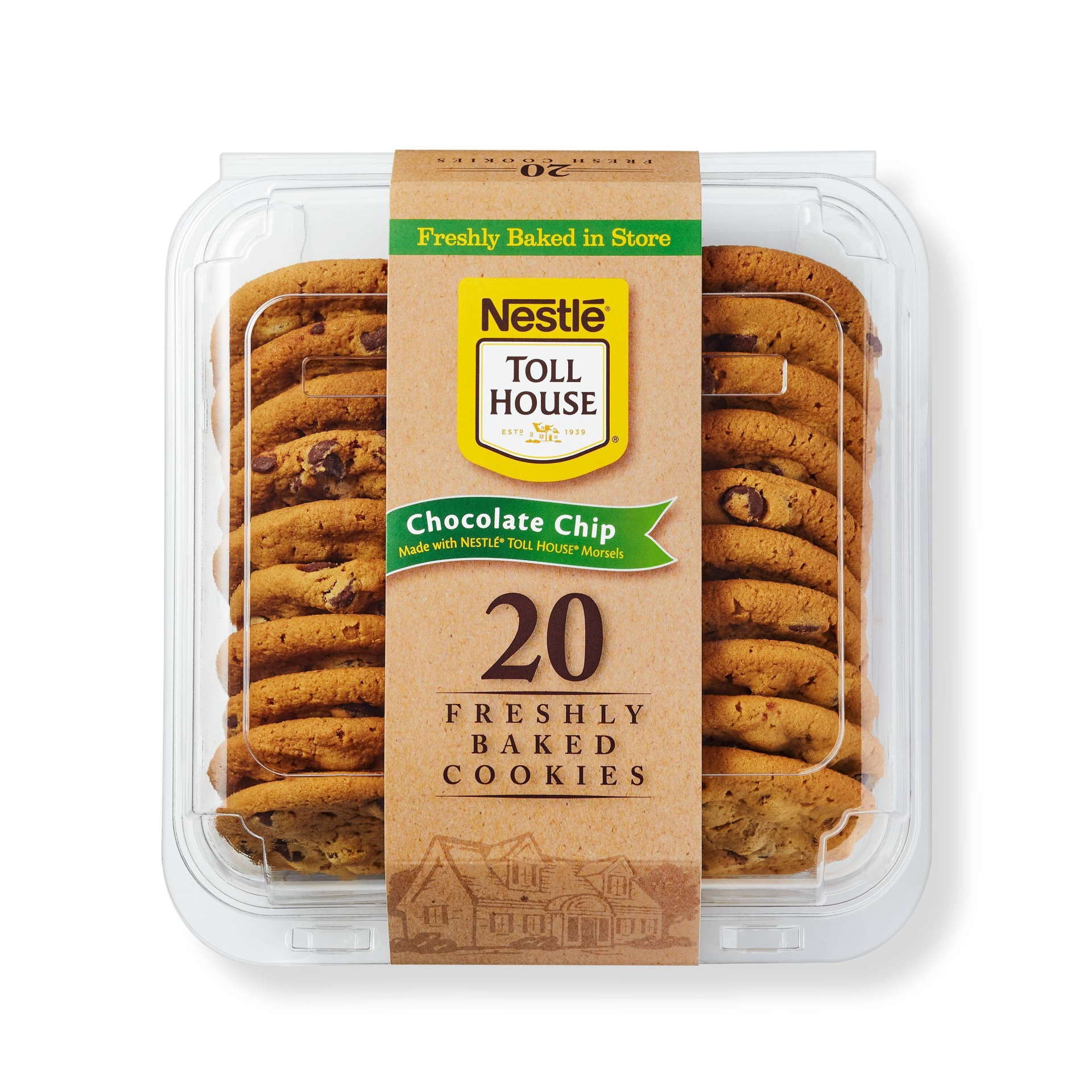 Nestle Toll House Chocolate Chip Cookies - 20ct 20 ct | Shipt