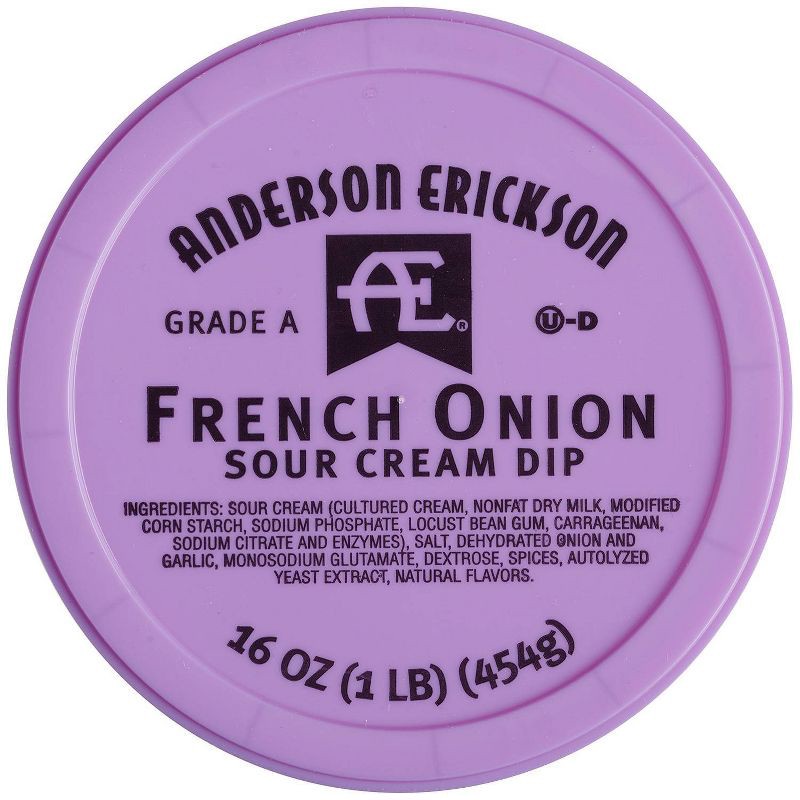 Anderson Erickson French Onion Sour Cream Dip - 16oz 16 oz | Shipt