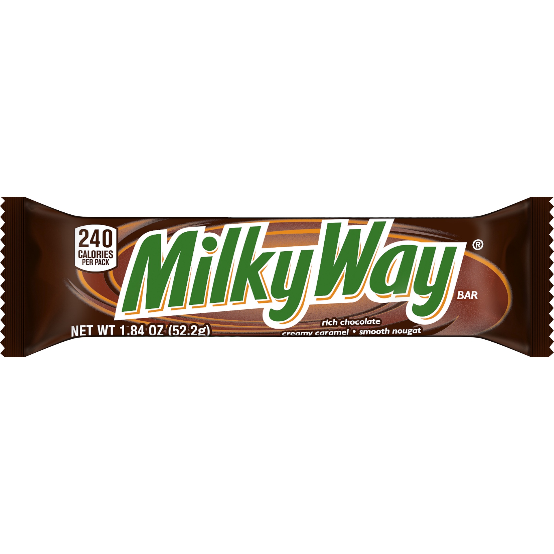 MILKY WAY, Milk Chocolate Singles Size Candy Bars 2.05 oz | Shipt