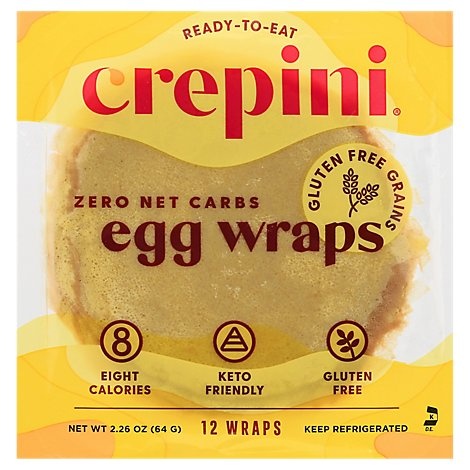 Crepini Egg Thins With Gluten Free Grains 2.26 oz | Shipt