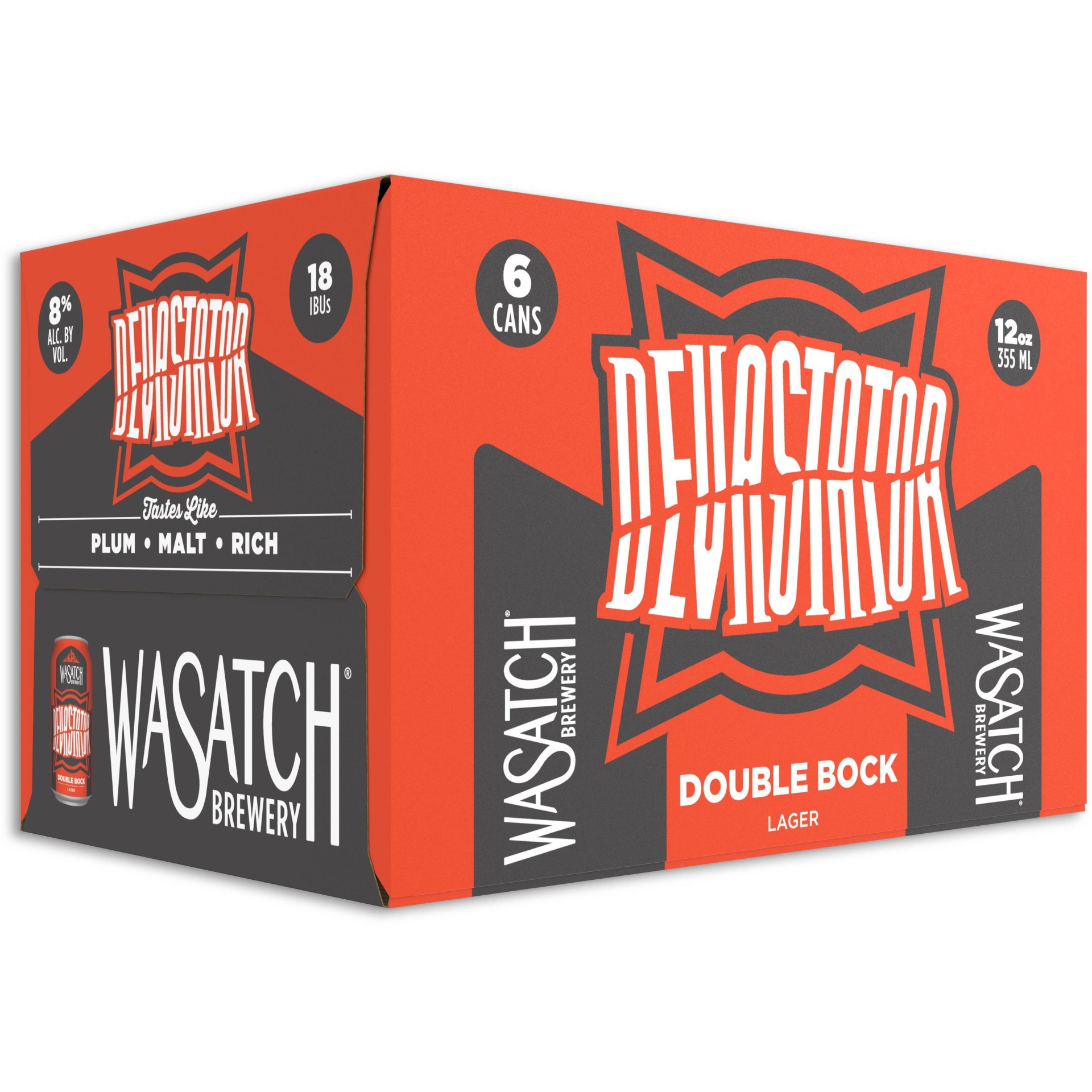 Wasatch Brewery Wasatch Devastator Double Bock Lager Beer - 6pk/12 fl ...