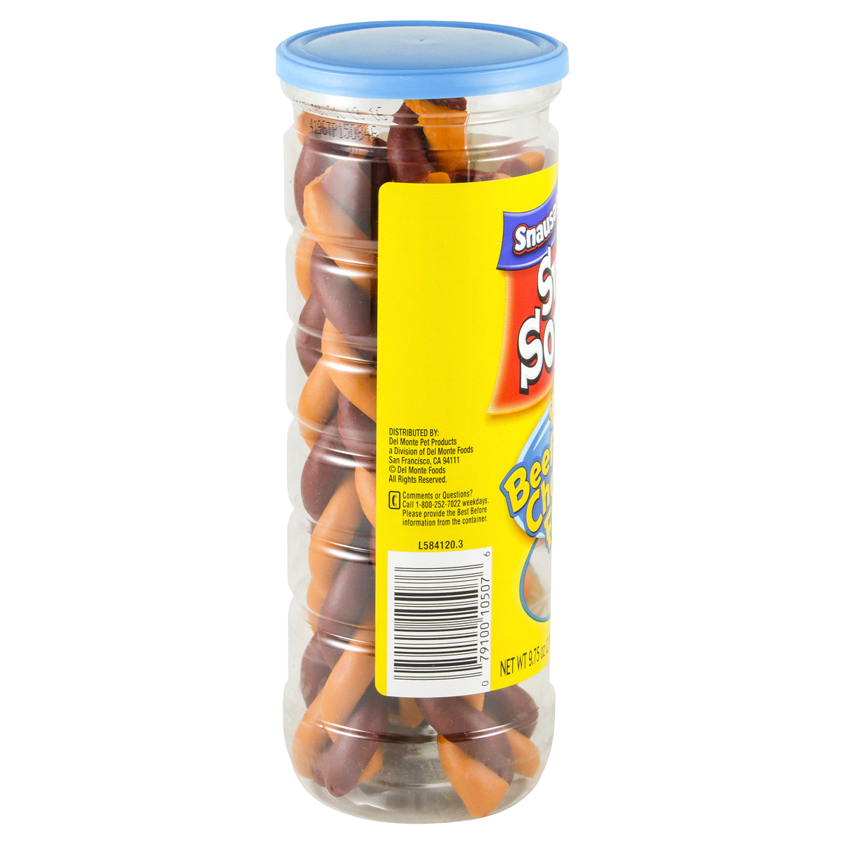 Snausages Beef & Cheese Snaw Somes Canister 9.7 oz | Shipt