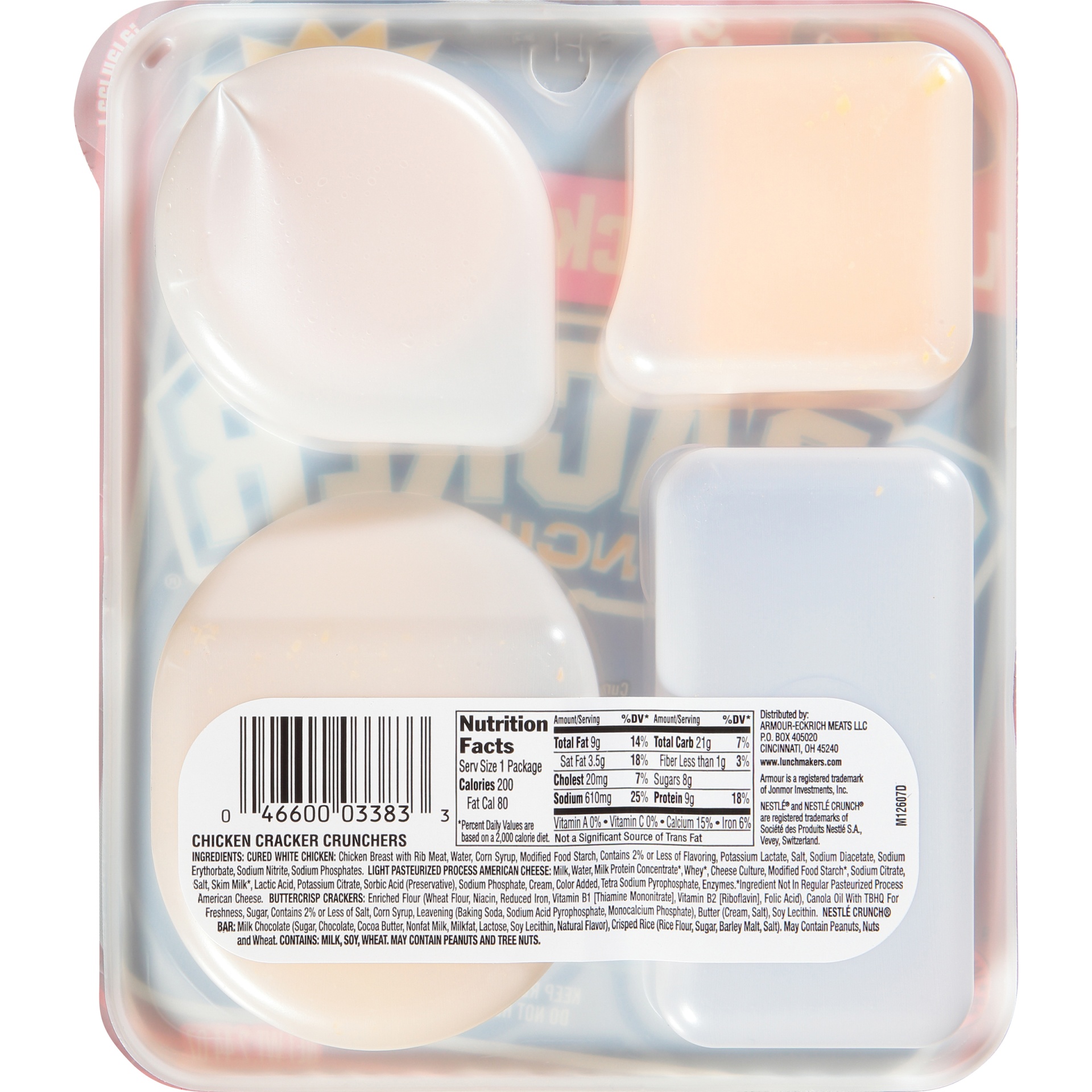 Armour LunchMakers Chicken Cracker Crunchers with Crunch Bar 2.6 oz | Shipt