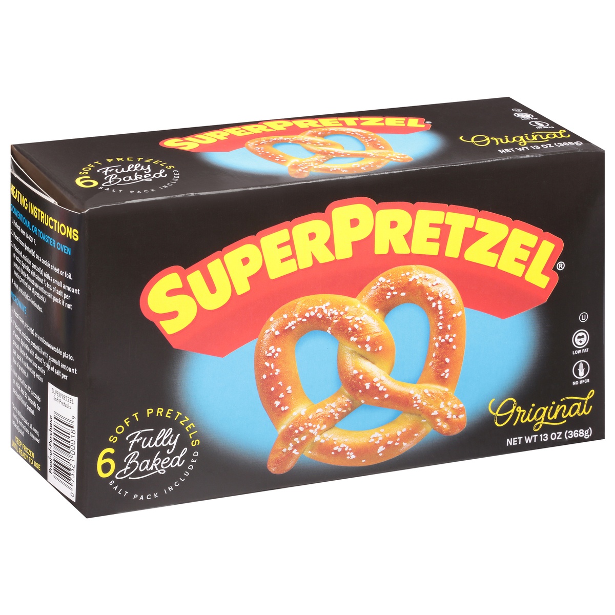 SuperPretzel Baked Soft Pretzels 6 ct | Shipt