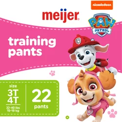 Meijer Training Pants Jumbo, Girl 3T/4T 22 ct | Shipt