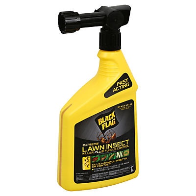 Black Flag Extreme Lawn Insect Killer Plus Fungus Control 32 oz | Shipt