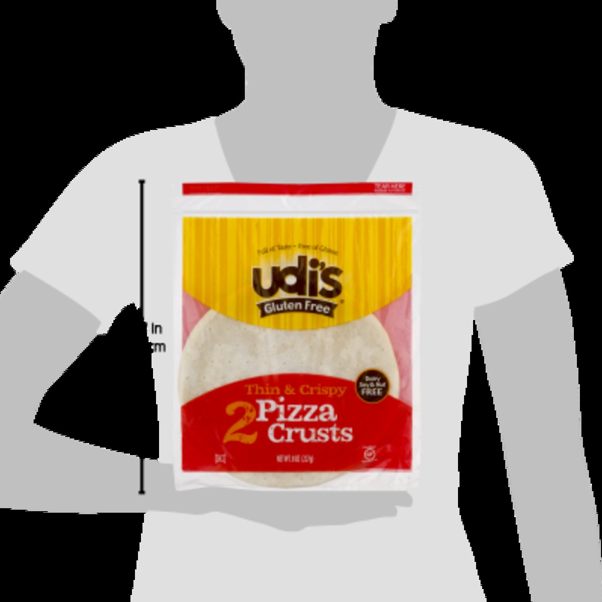 Udi's Gluten Free Pizza Crust 8 oz | Shipt