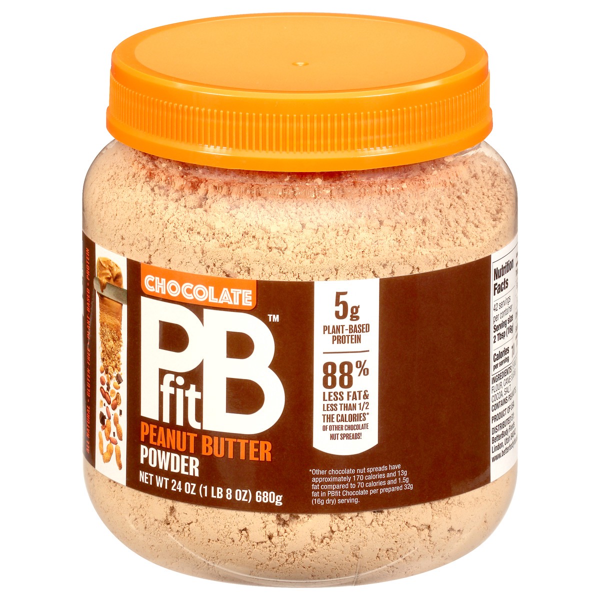 PBfit Chocolate Peanut Butter Powder 24 oz | Shipt
