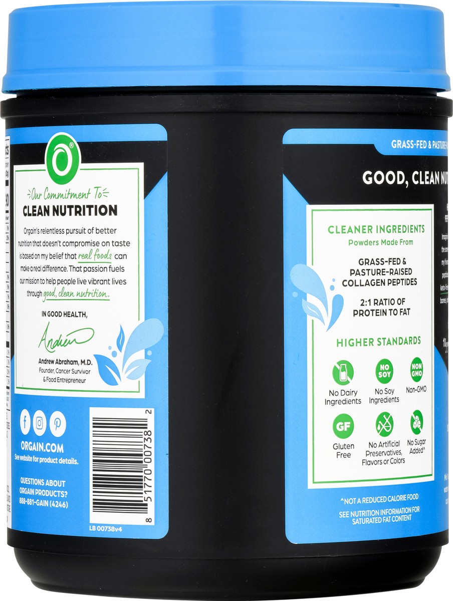 Orgain Vanilla Ketogenic Collagen Protein Powder 14.08 oz | Shipt