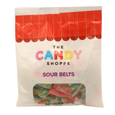 Hy-Vee Candy Shoppe Rainbow Sour Belts 4 oz | Shipt