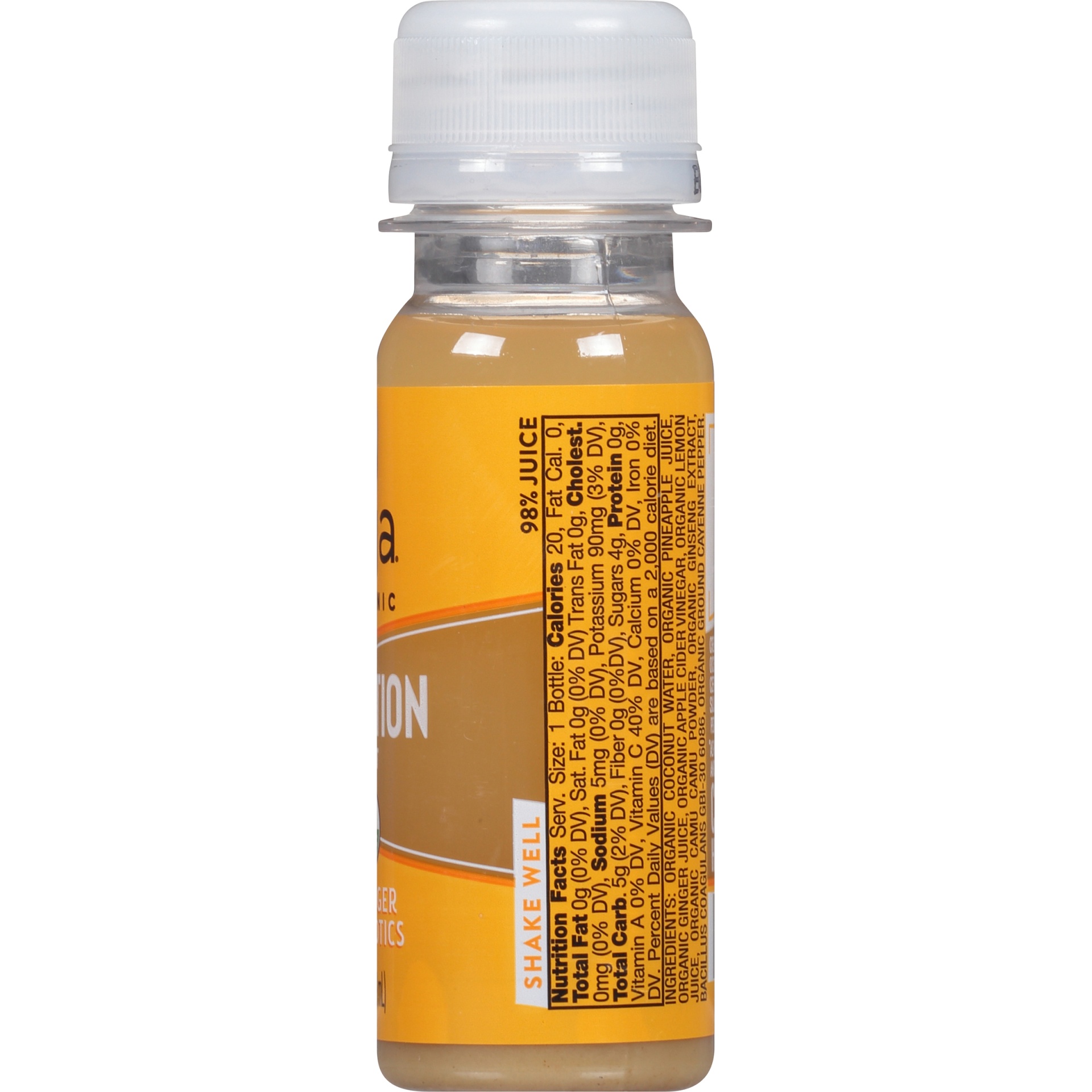 Suja Organic Digestion Shot with Ginger & Probiotics, Cold-Pressed 2 fl ...