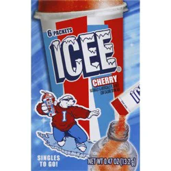 Jel Sert Freezer Pops Icee, To Go Packets, Cherry 6 ct | Shipt