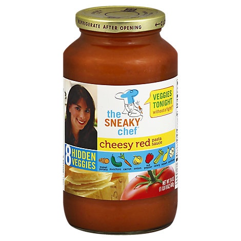 The Sneaky Chef Pasta Sauce Cheesy Red Jar 24 oz | Shipt