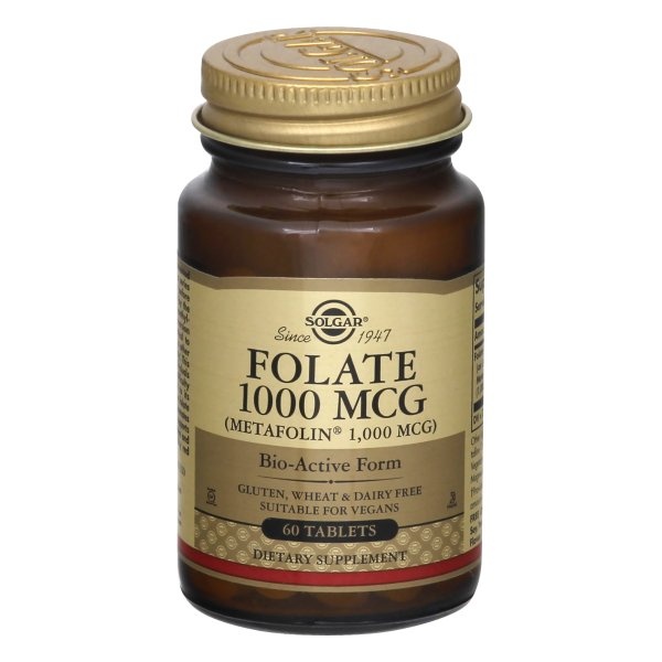 Solgar Folate 1000 Mcg 60 ct | Shipt