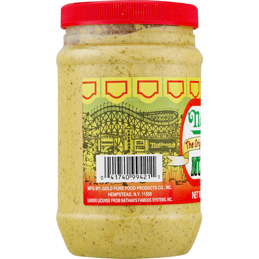 Nathan's Famous Deli Style Mustard 16 oz | Shipt