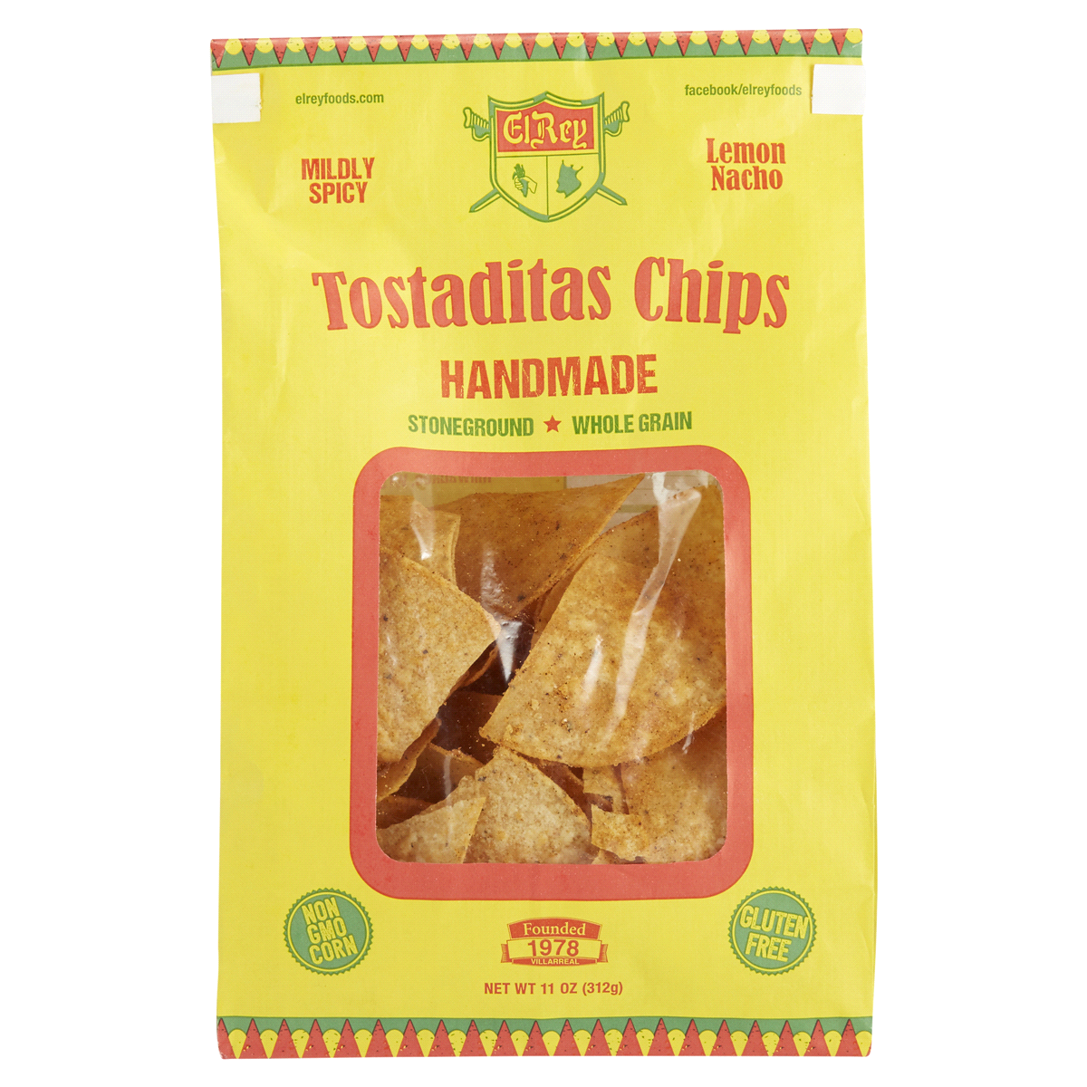 El Rey Lemon Nacho Tortilla Chips 11 oz | Shipt