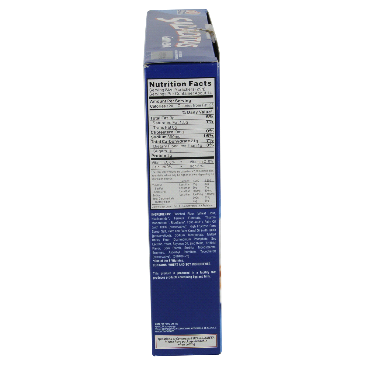 Gamesa Saladitas Crackers 14.6 oz | Shipt