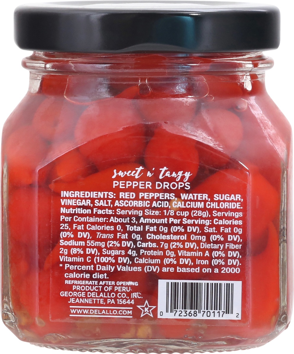 DeLallo Sweet & Tangy Pepper Drops 4.3 oz | Shipt