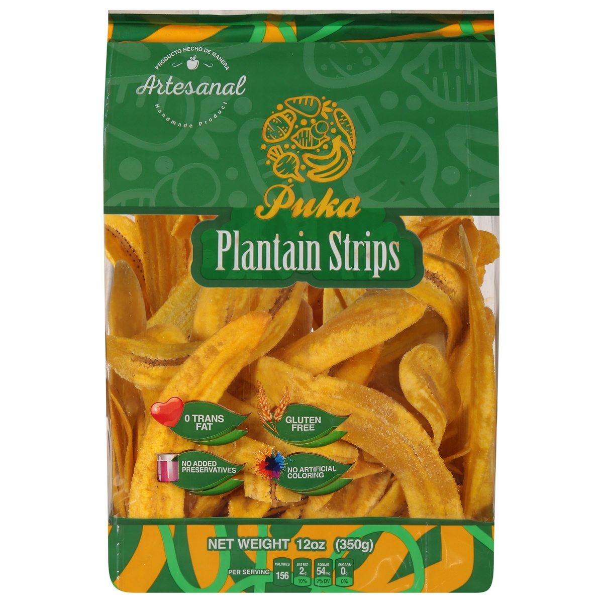 Puka Plantain Strips 12 oz 12 oz | Shipt