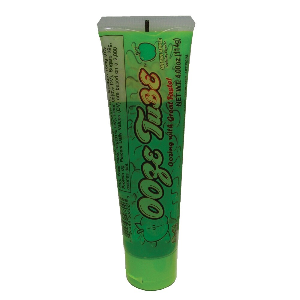 Kidsmania Ooze Tube Green Apple Candy 4 oz | Shipt