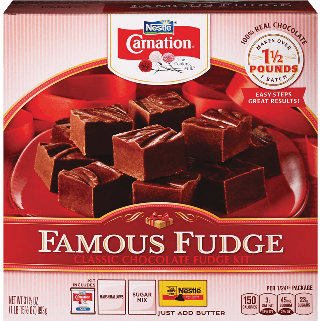 Carnation Fudge Mix Kit at Amanda Okane blog