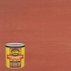 Cabot Tile Red Semi-transparent Exterior Wood Stain and Sealer in One ...
