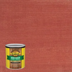 Cabot Tile Red Semi-solid Exterior Wood Stain and Sealer in One ( 1 ...
