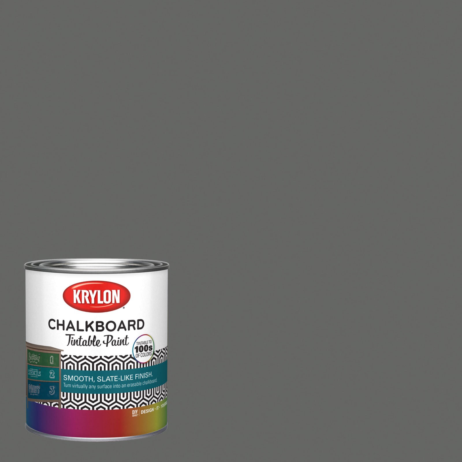 Krylon Latex Ocean Storm 4004-2B Chalkboard Paint (1-quart) 1 ct | shipt