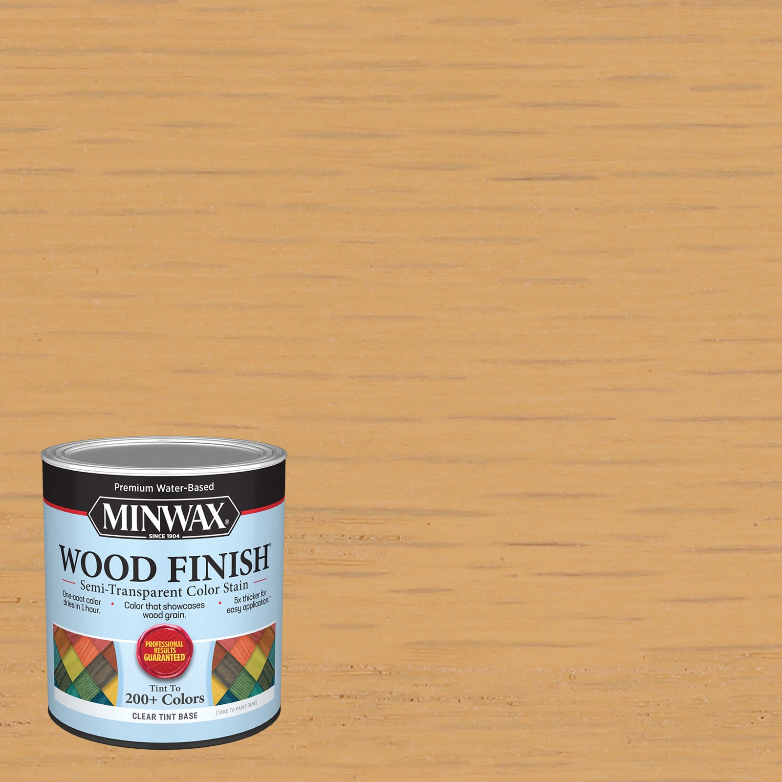Minwax Wood Finish Water-based Latte MW1234 Semi-transparent Interior ...
