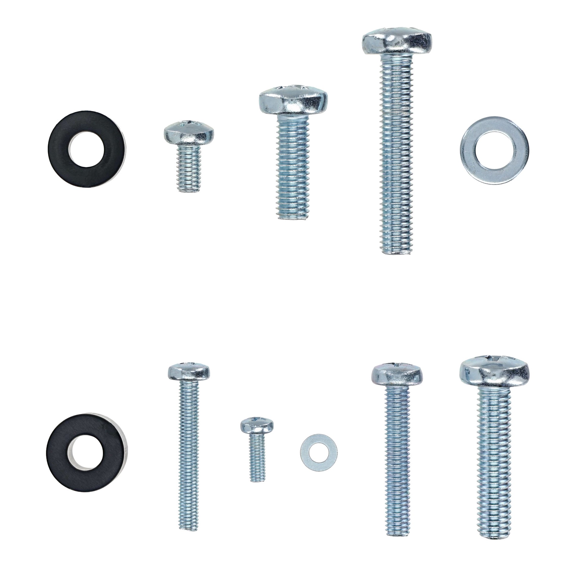 Hillman Metric TV Mounting 6 Inch Silver TV mounting screw kit TV ...