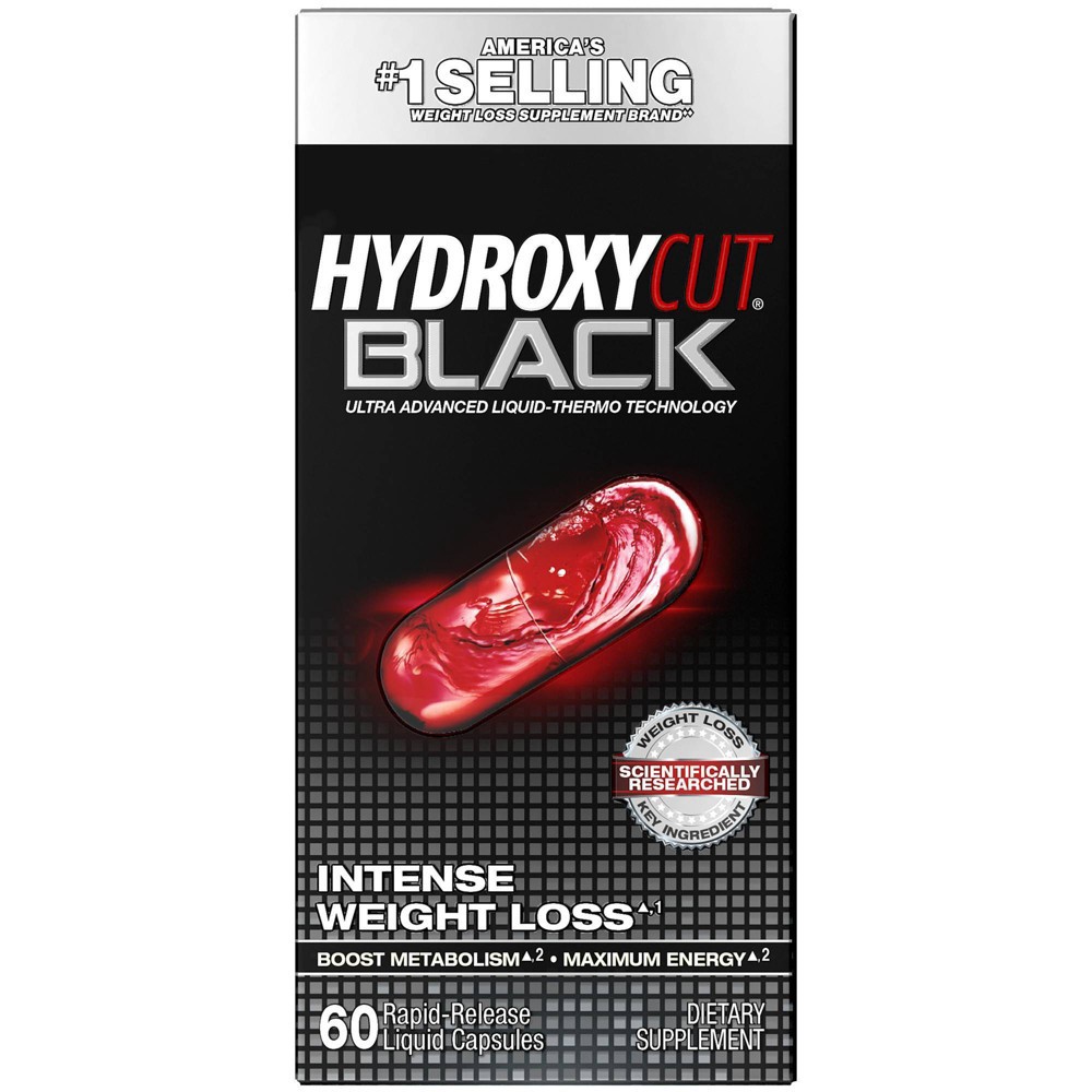 Hydroxycut Black Weight Loss Capsules 60 ct | Shipt