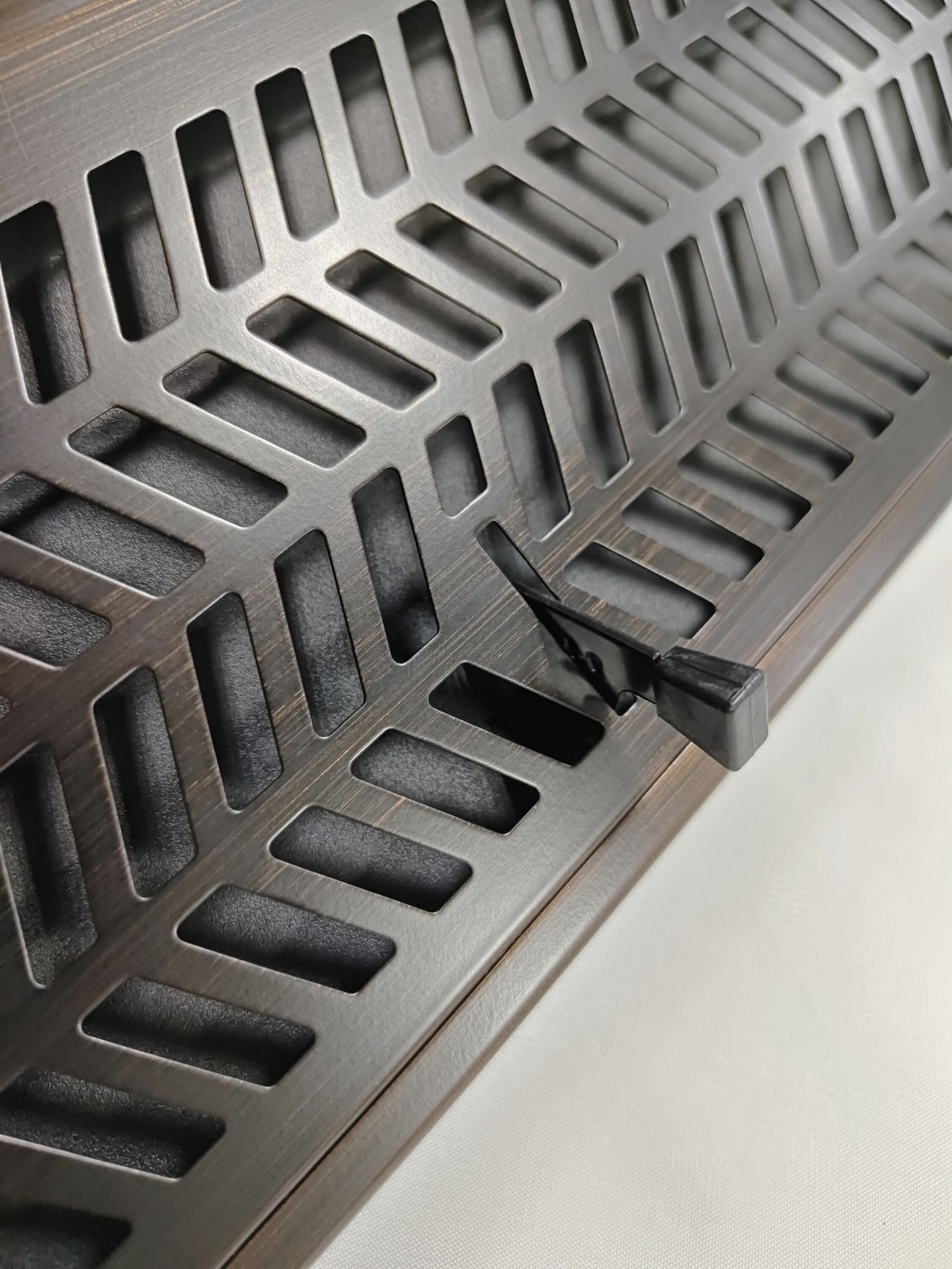 allen + roth 2-1/2-in x 15-in Maximum airflow Steel Oil-Rubbed Bronze ...