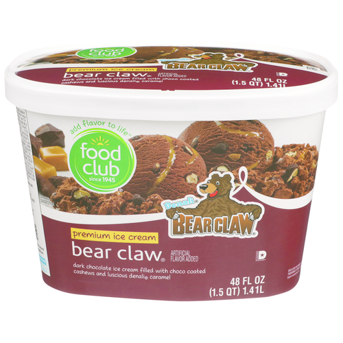 Fd Clb Prem Bear Claw Ice Crea 48 fl oz | Shipt