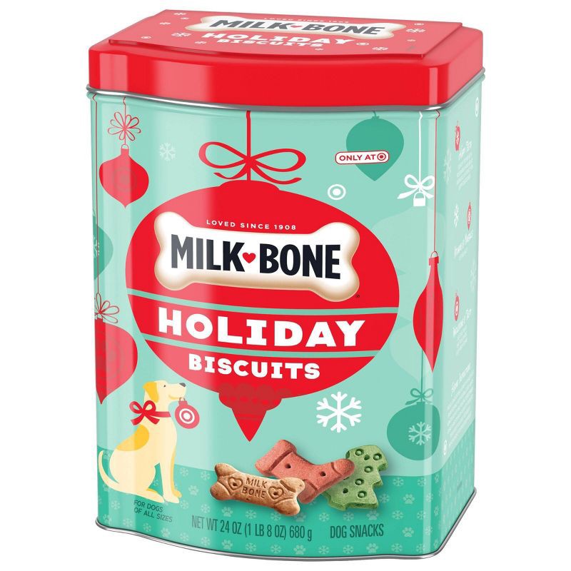 Milk-Bone Holiday Dog Biscuits 24 Oz. Tin at Michael Stover blog