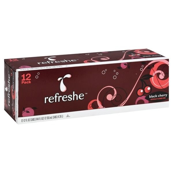 Refreshe Black Cherry Soda 12 fl oz | Shipt