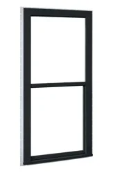 RELIABILT 150 Series Black Exterior Vinyl New Construction Single Hung ...