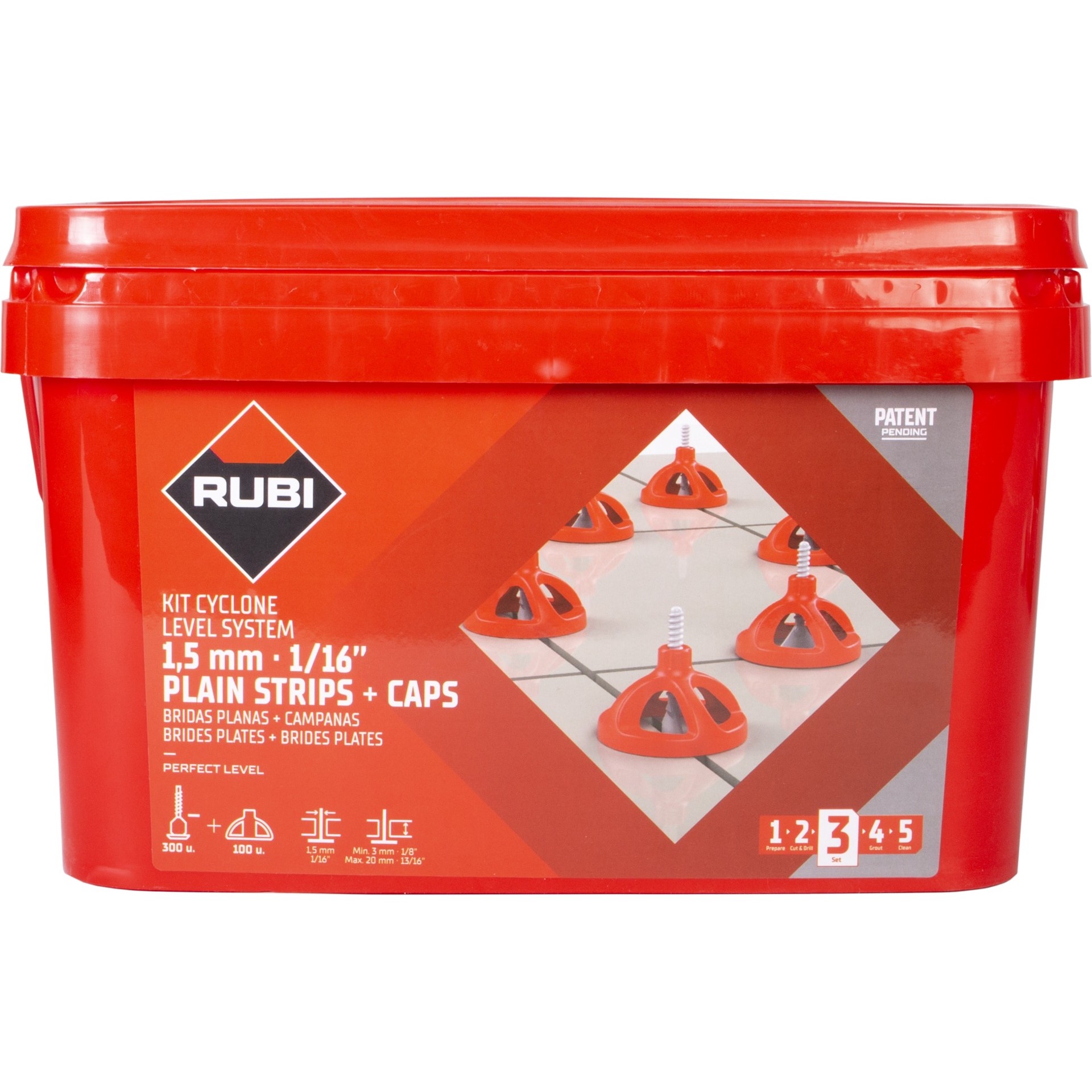 RUBI 1/16-in Plastic Tile spacing kit Tile Spacer 1 ct | shipt