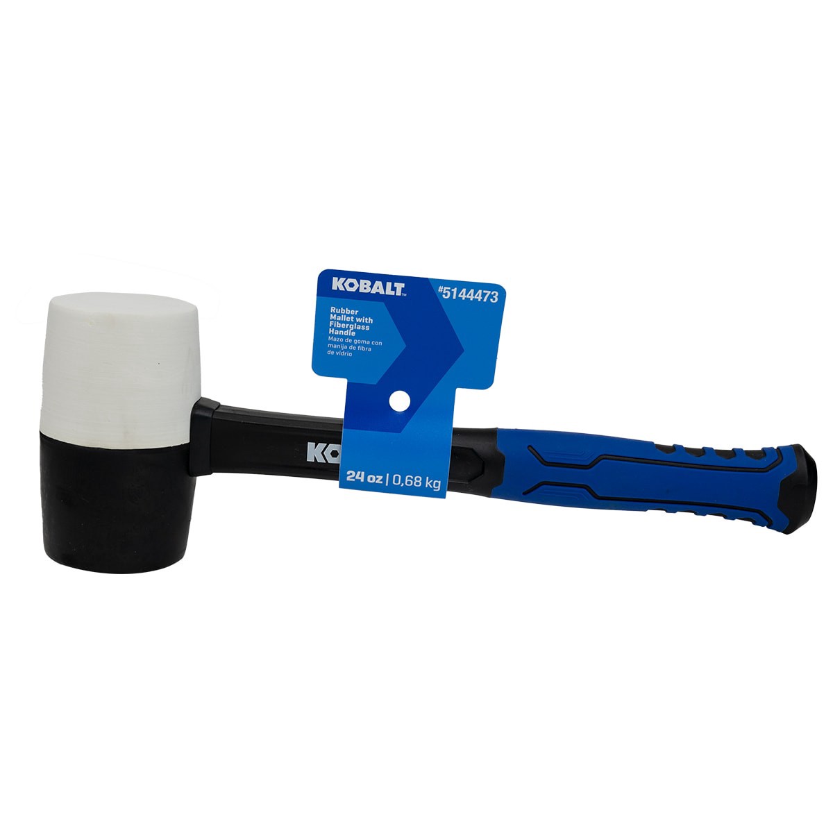 Kobalt 24 -oz Rubber Head Fiberglass Handle Rubber mallet 1 ct | Shipt