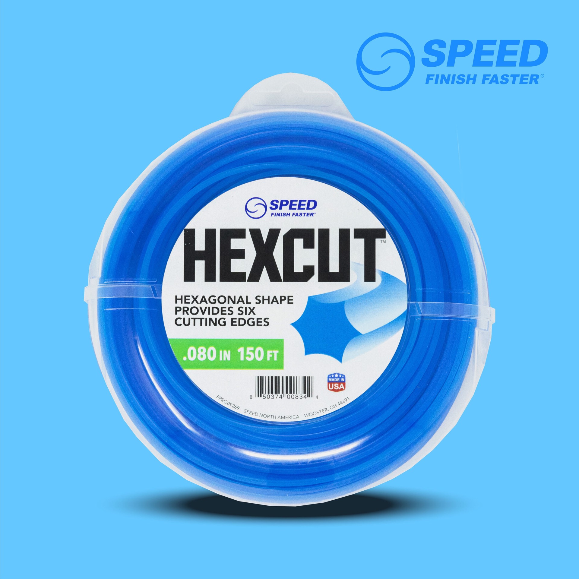 SPEED HexCut 0.080-in x 150-ft Bulk reel Trimmer Line 1 ct | shipt