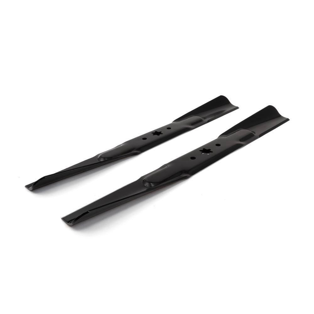 CRAFTSMAN 46-in Deck Bagging Mower Blade for Riding Lawn 2 -Pack 742 ...