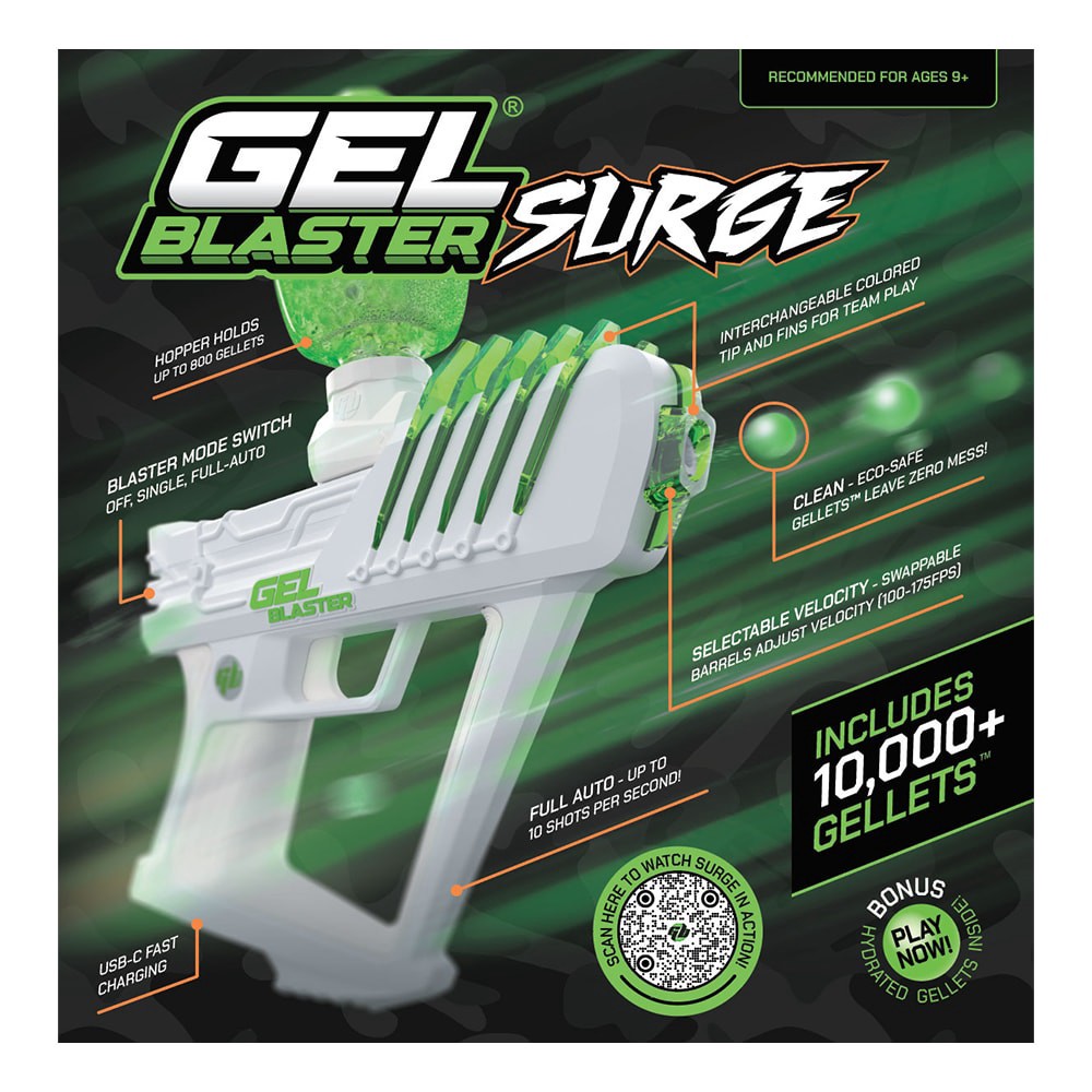Gel Blaster Gellet Blaster, Rechargeable, Semi- and Fully-Automatic ...