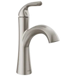 Delta Eldren Spotshield Brushed Nickel Single hole 1-handle WaterSense ...