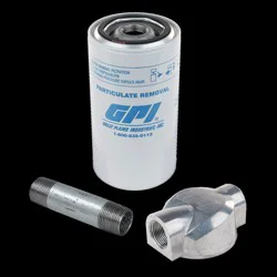 GPI 10 Micron Fuel Transfer Pump Particulate Filter- 18-GPM- Easy Spin ...