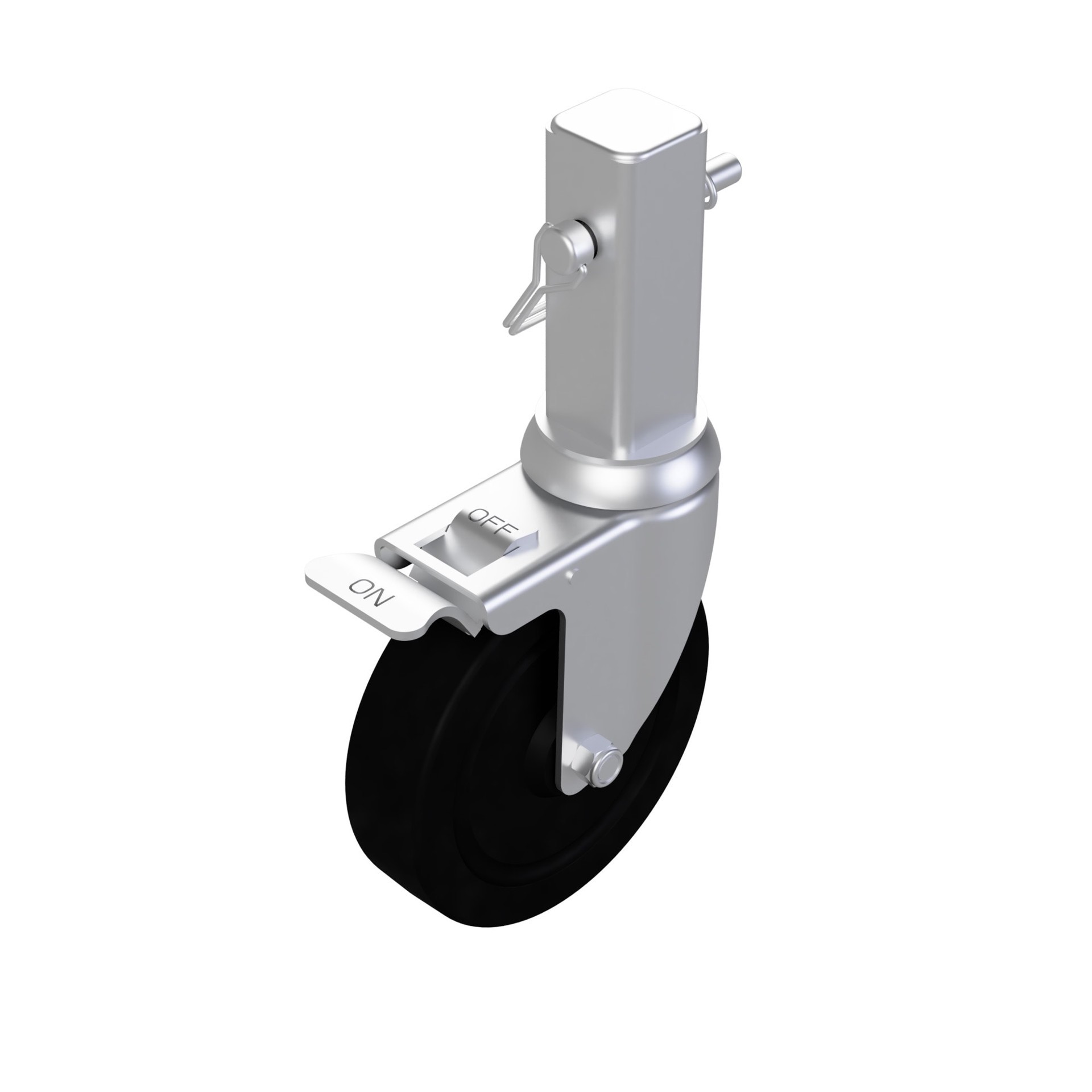 Werner 5-in Locking Steel Caster For Scaffolding 1 ct | shipt