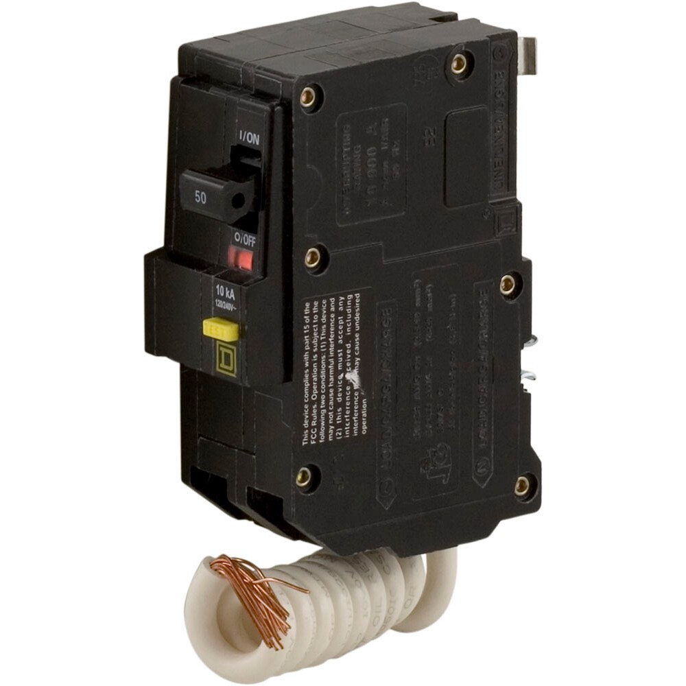 Square D QO 50-amp 2 -Pole GFCI Circuit Breaker 1 ct | shipt